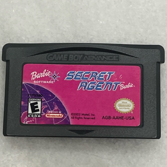 Nintendo | Video Games & Consoles | 5 For 6 Barbie Secret Agent Gameboy ...